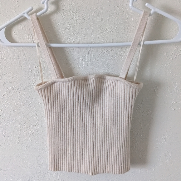 Zara | Tops | Zara Ribbed Tank | Poshmark